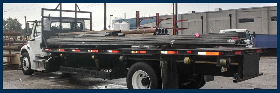 Next Day Steel Delivery | Delivery to Job Site | Tampa Steel & Supply