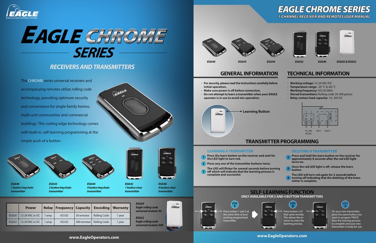 EAGLE REMOTE - Tampa Steel & Supply
